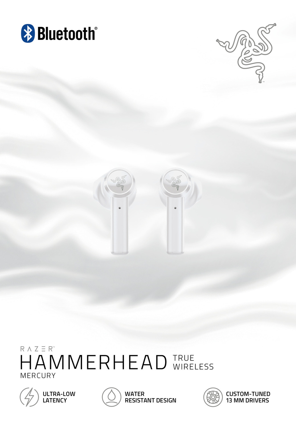 Hammerhead True Wireless - Earbuds - Mercury - End of Life - Tech Guy SA