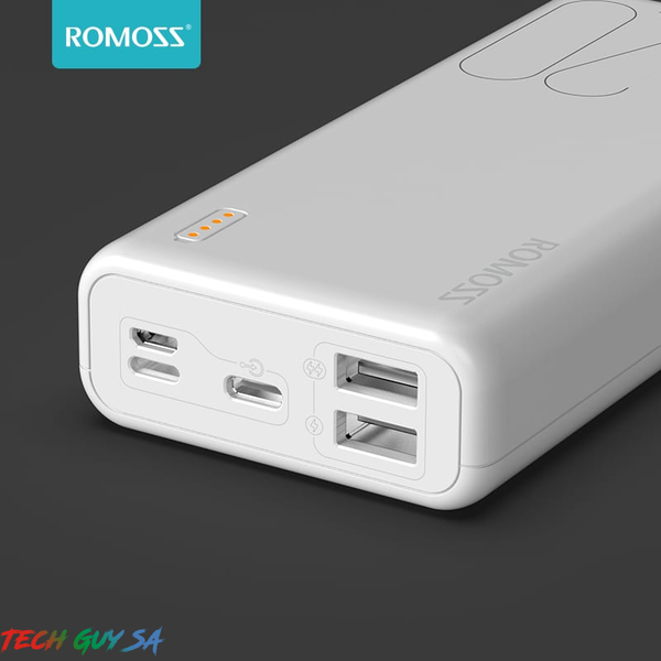 Romoss Simple 20 20000mAh Input: Type C|Lightning|Micro USB|Output: 2 x ...