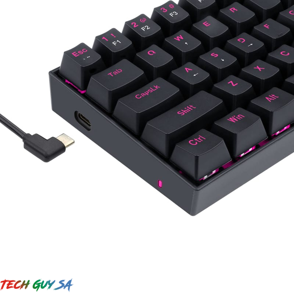 REDRAGON KB MECH DRAGONBORN 61KEY - BK - End of Life - Tech Guy SA