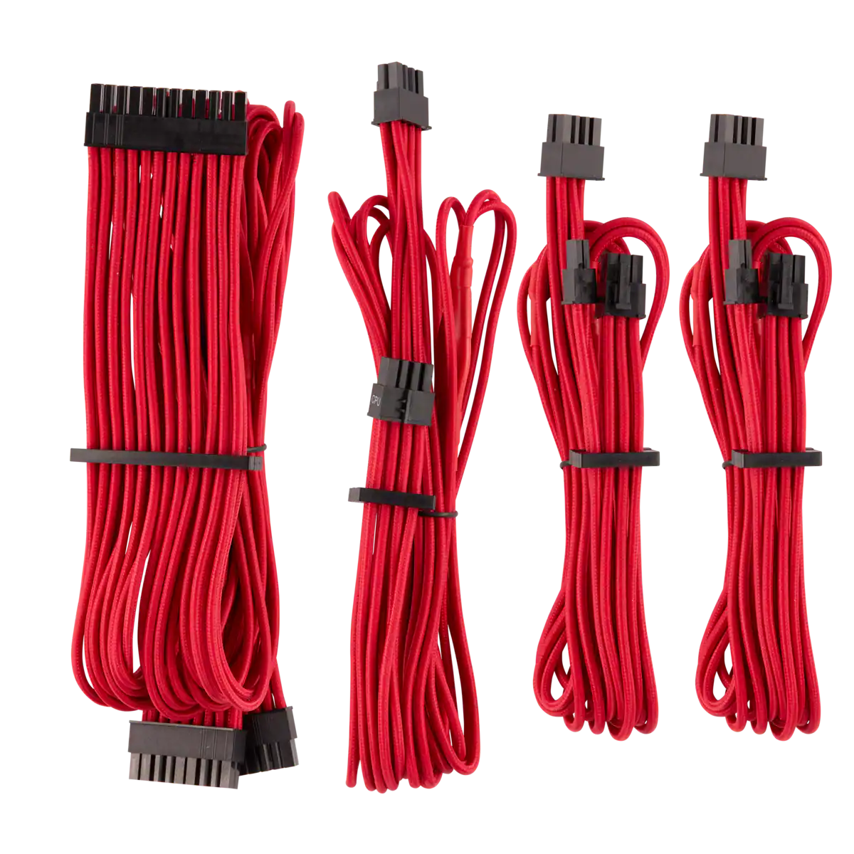 Corsair Premium Individually Sleeved PSU Cables Starter Kit Type 4 Gen ...