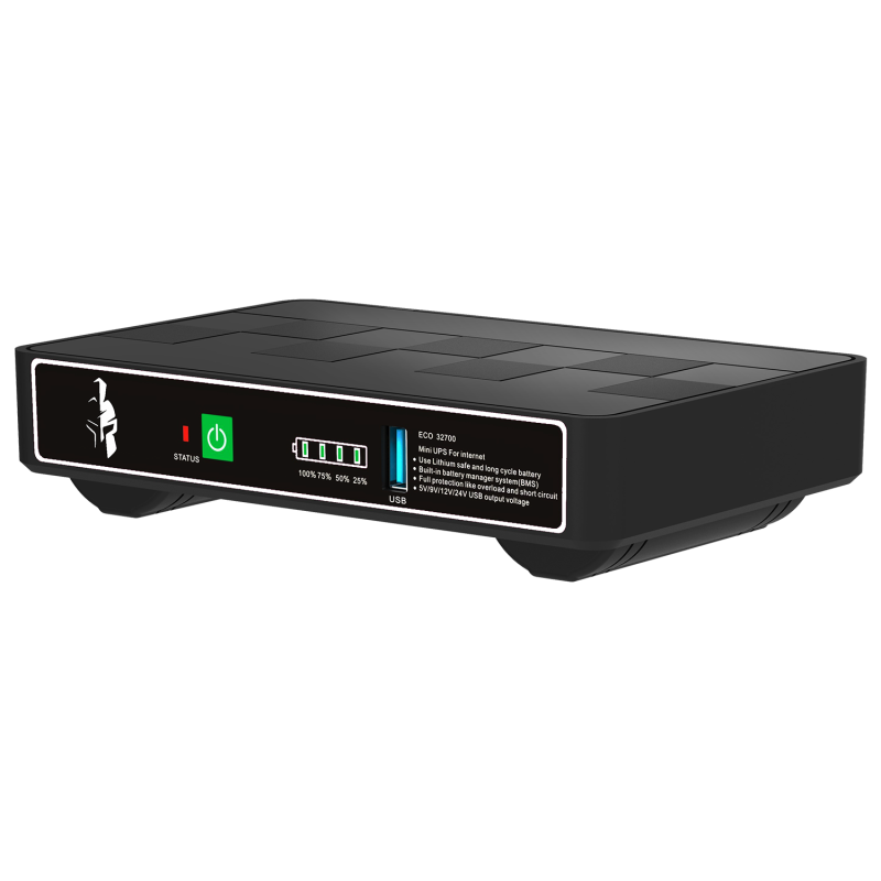 TITAN Elecstor Mini DC UPS 12000mAh - Backup power for router - Tech Guy SA