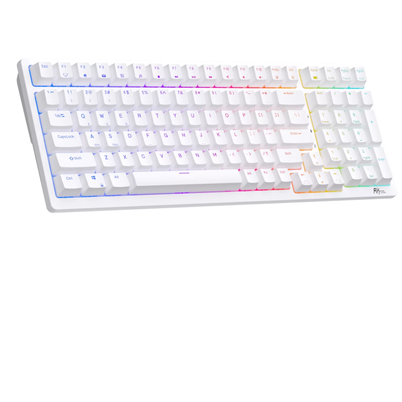 Royal Kludge RK98 TKL White Wireless KB Red Switch - End of Life - Tech ...