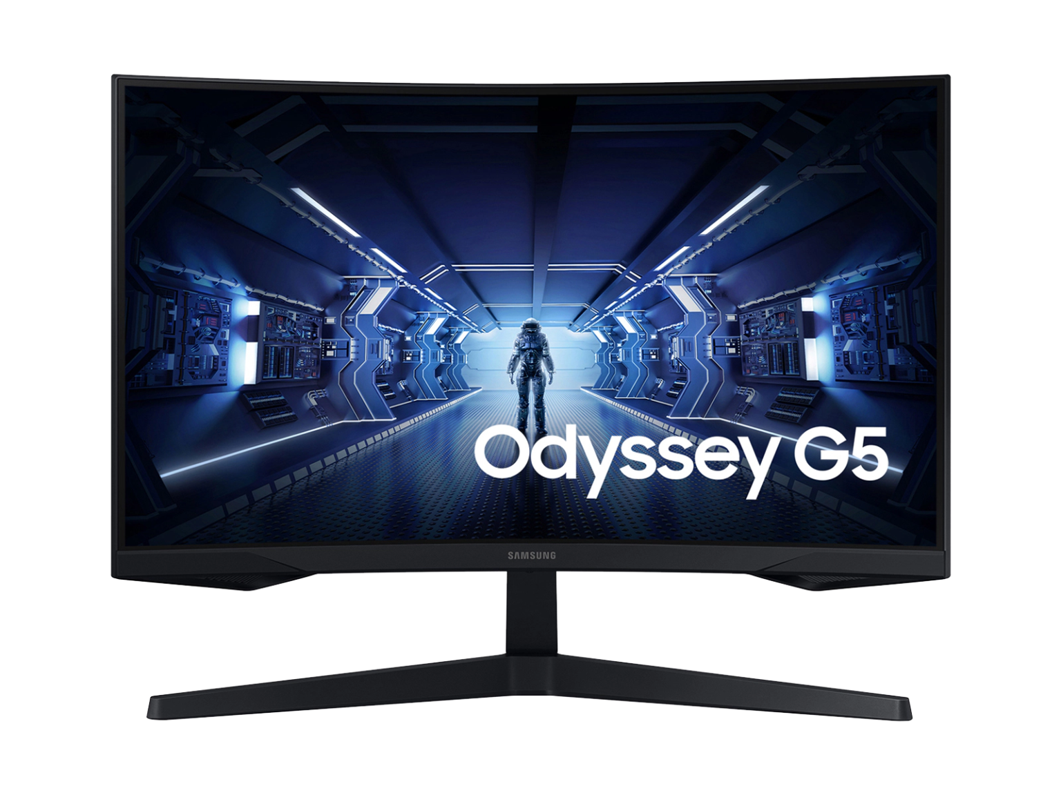 Samsung 34" Odyssey G55T WQHD 165Hz 1ms HDR Curved Gaming Monitor ...